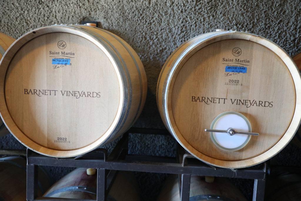 Barnett Vineyards - The Napa Wine Project
