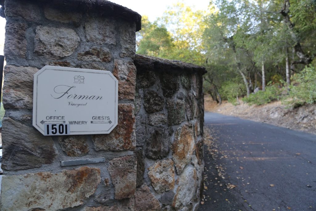 Forman Vineyard - The Napa Wine Project