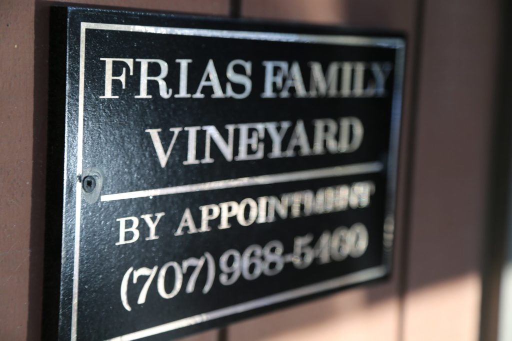 Frias Family Vineyard - The Napa Wine Project